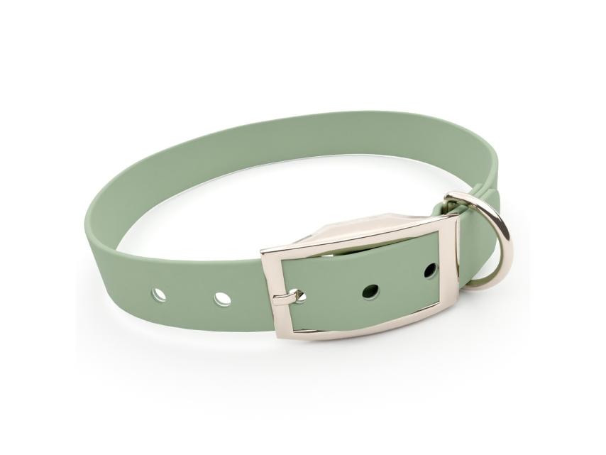 captns Biothane Hundehalsband Sage 16 mm breit