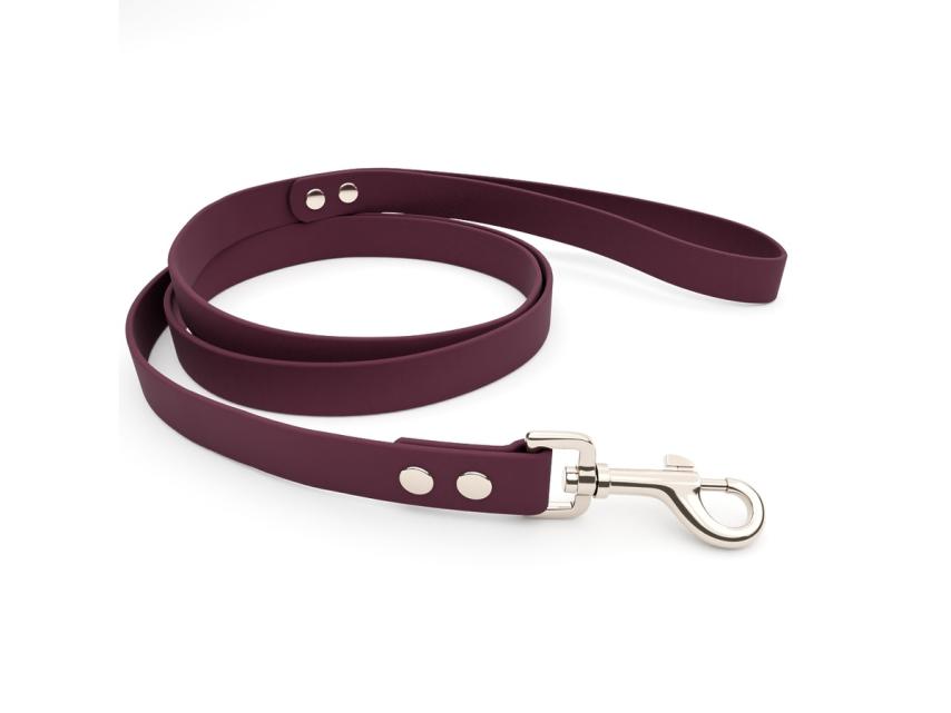 Captain’s Biothane Führleine Wine 25mm | Hundeshop.de